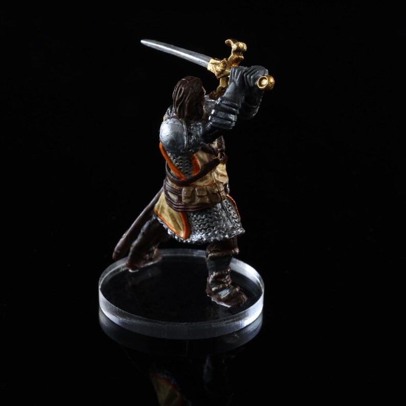 Male Human Paladin - Hand-painted D&D Miniature - Etsy