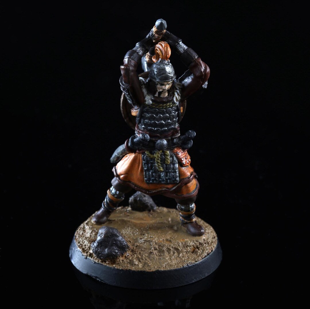 Male Human Barbarian Fighter - Hand-painted D&D Miniature - Etsy