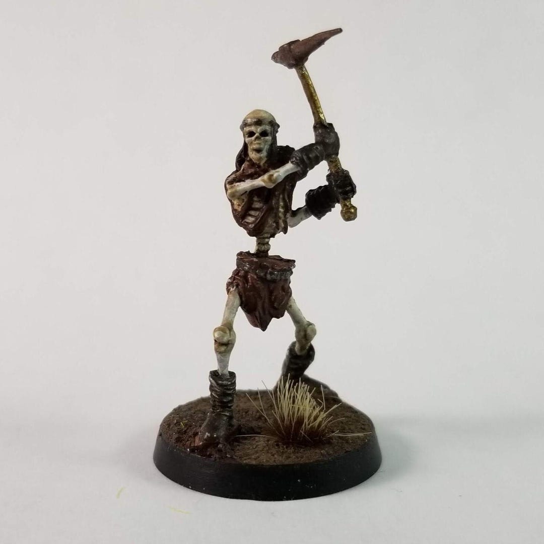 Skeleton - Hand-painted D&D Miniature - Etsy