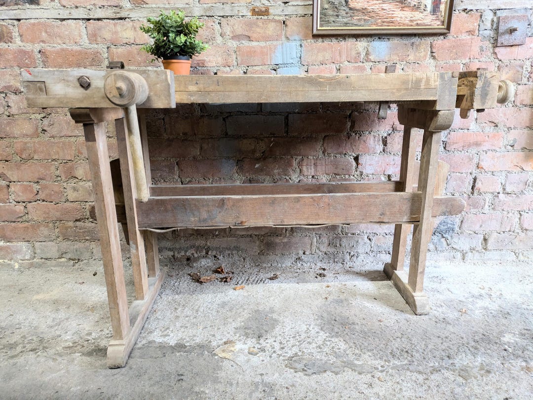 Antique Work Bench - Etsy