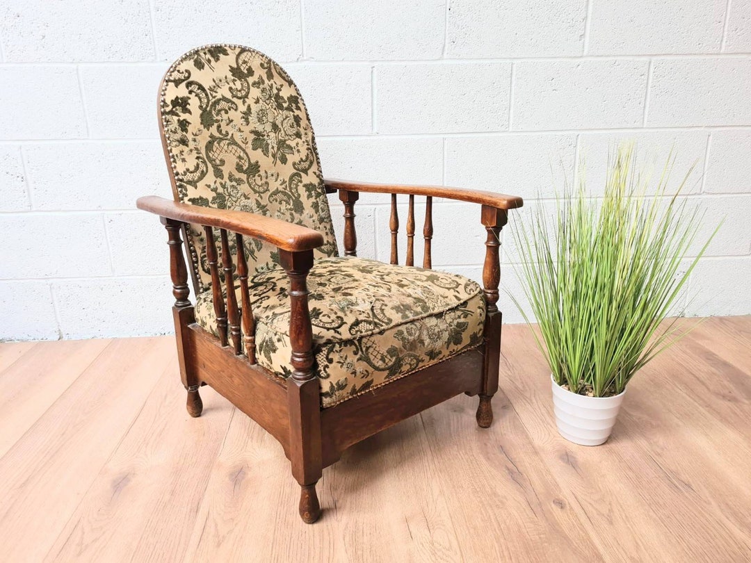 Vintage Morris Style Recliner Chair - Etsy