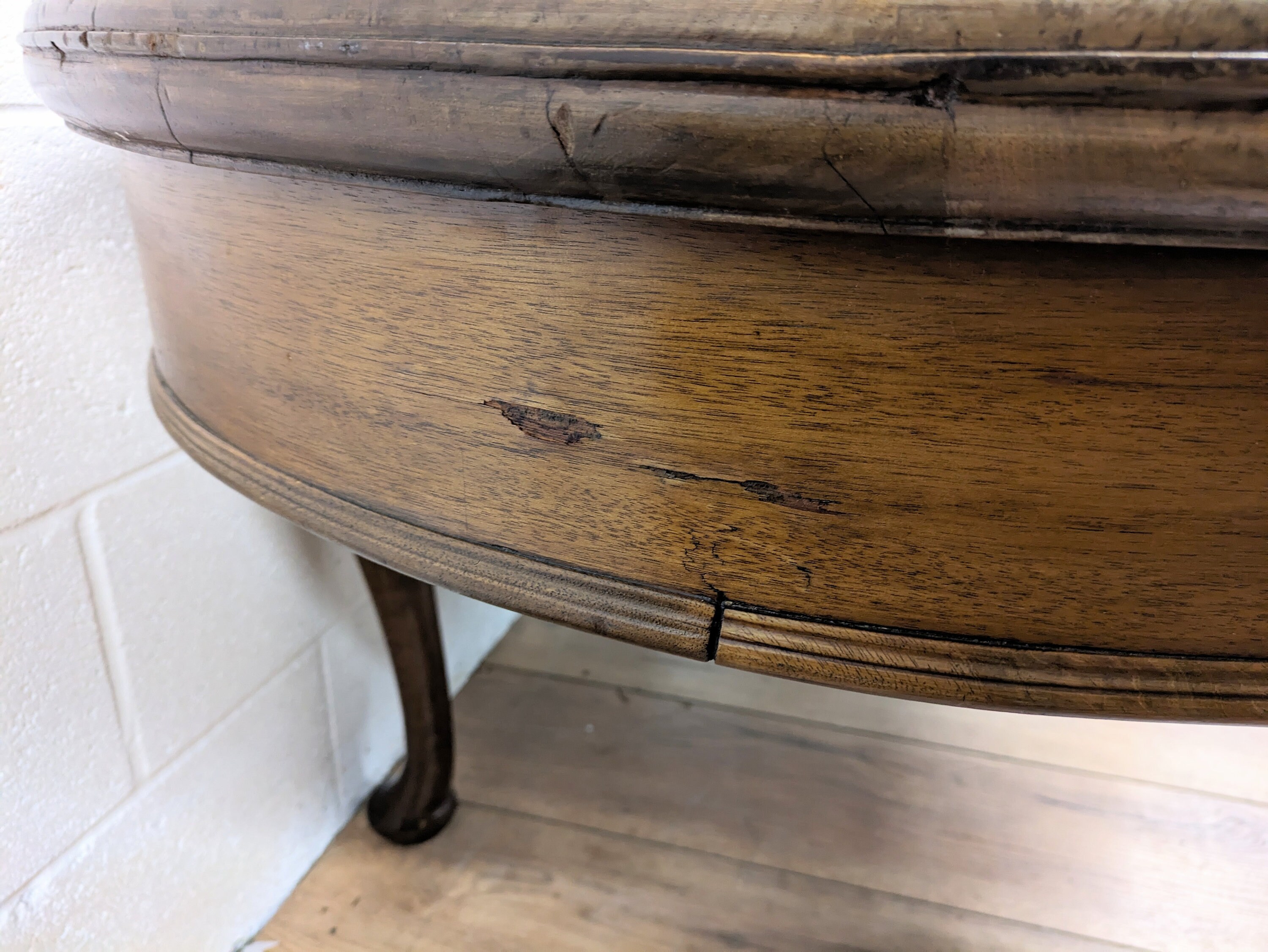 Vintage Oval Green Leather Top Table - Etsy UK