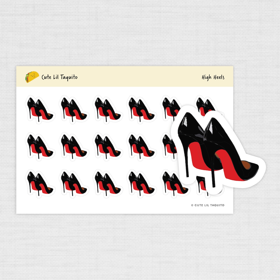 High Heels Planner Stickers - PRINTED - Diary Stickers, Journal ...