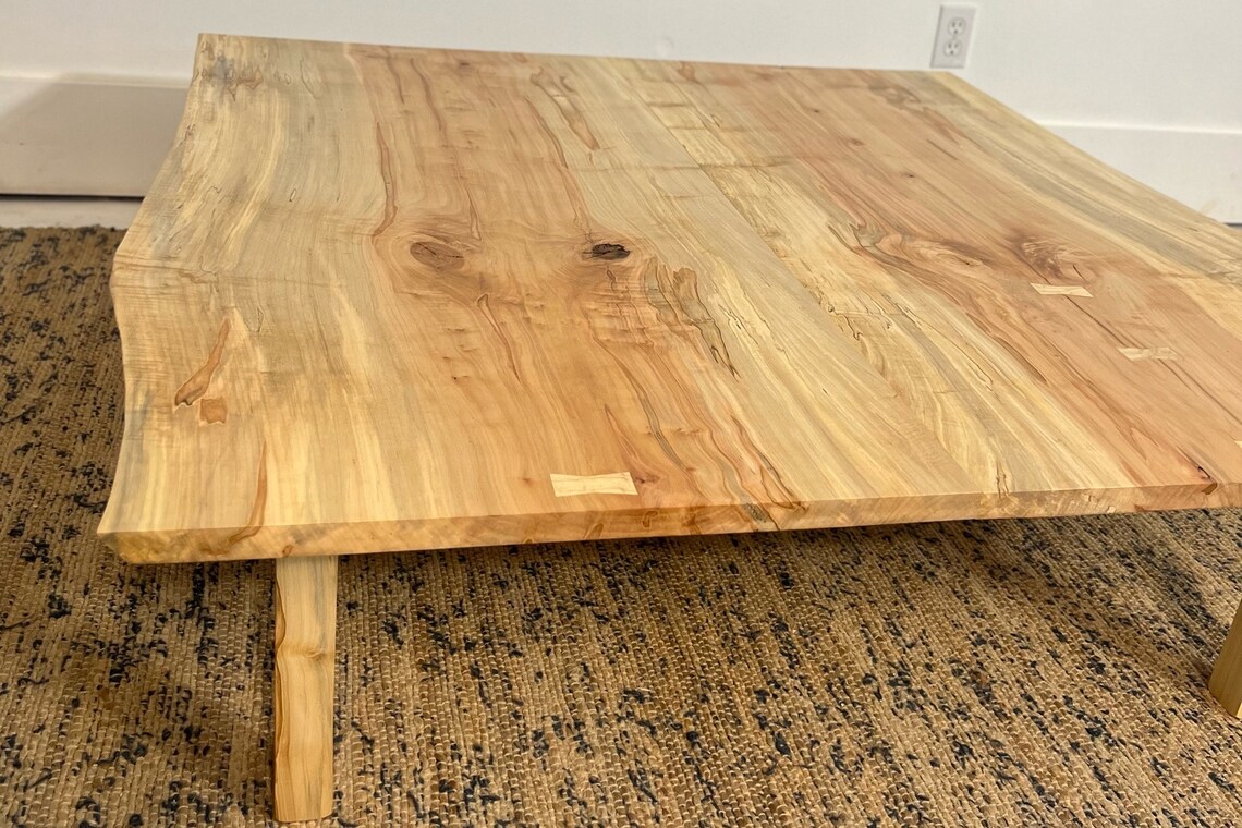 Custom Live-edge Coffee Table - Etsy