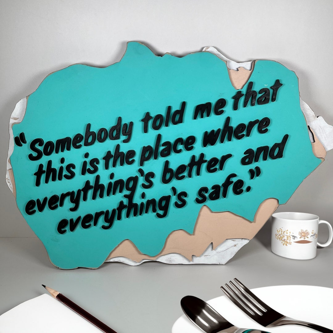 Karen's Cafe Wood Art: One Tree Hill Replica Sign Gifts - Etsy