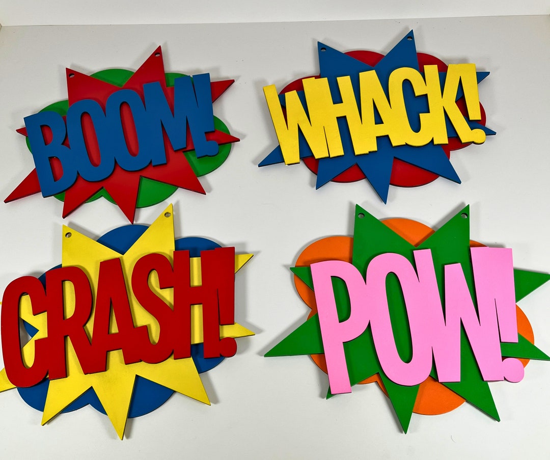 Personalized Comic Book Signs, Gift for Comic Book Lovers, Gifts for ...