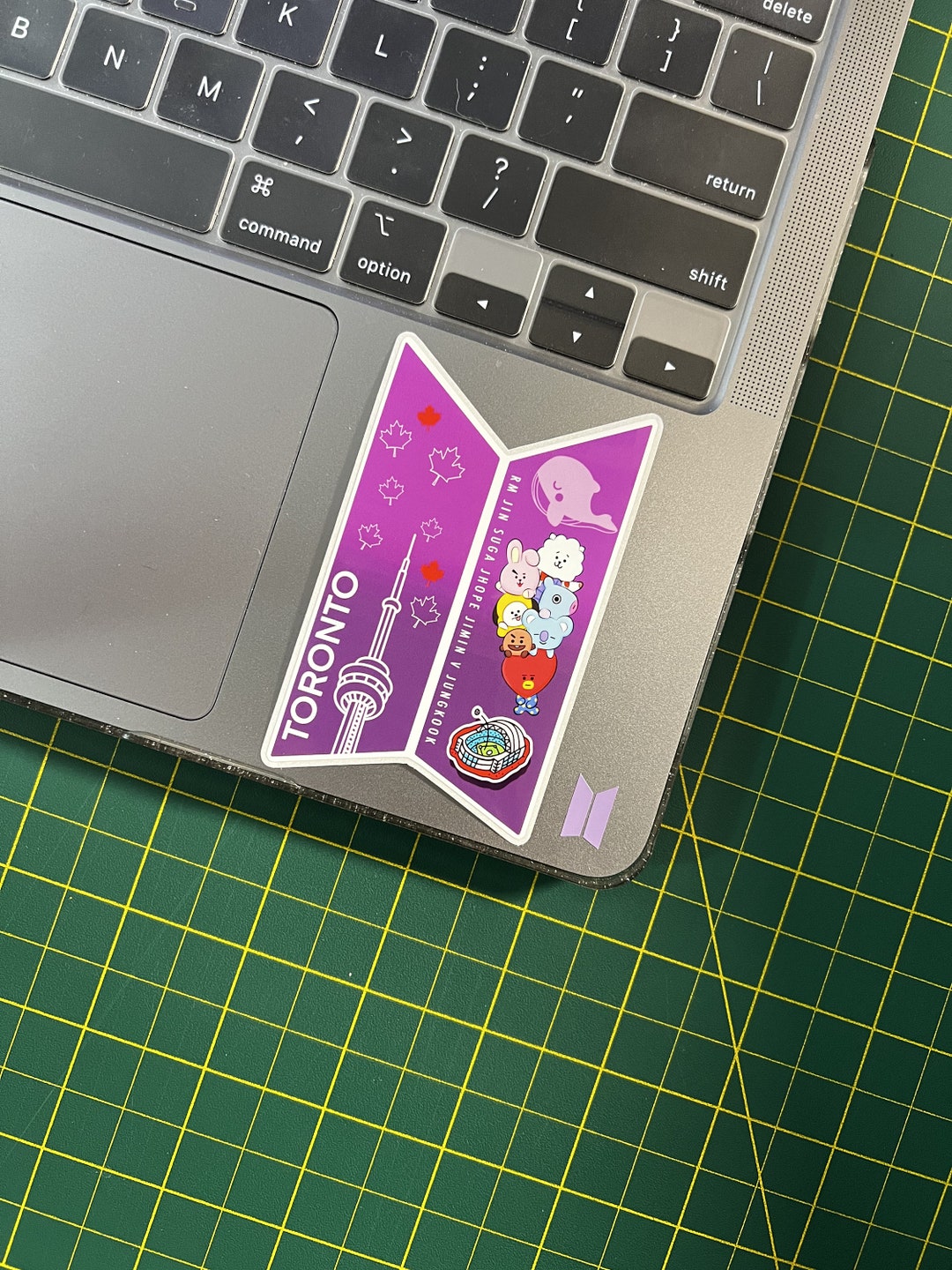 Toronto BTS Logo Sticker BT21 Logo Sticker Toronto BTS - Etsy