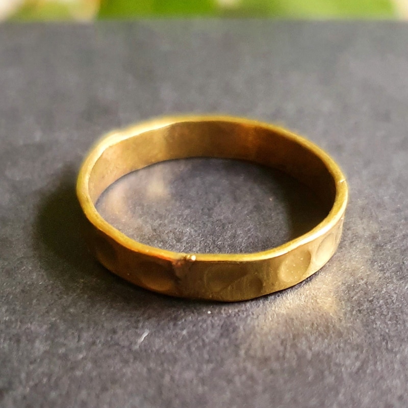 Simple Gold Ring - Etsy