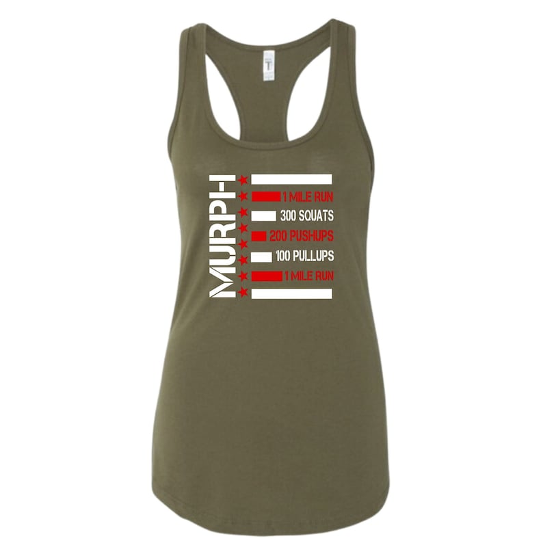 Murph, Crossfit Hero, Women Tank Top - Etsy