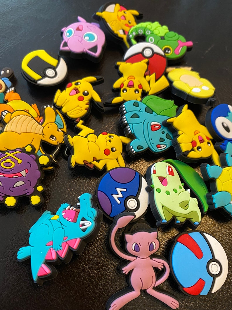 Pokemon Croc Charms Jibbitz for Crocs Croc Accessories - Etsy