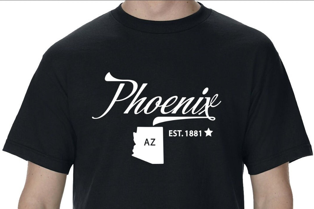 Phoenix Arizona T-shirt Short Sleeve Graphic Tee - Etsy Canada