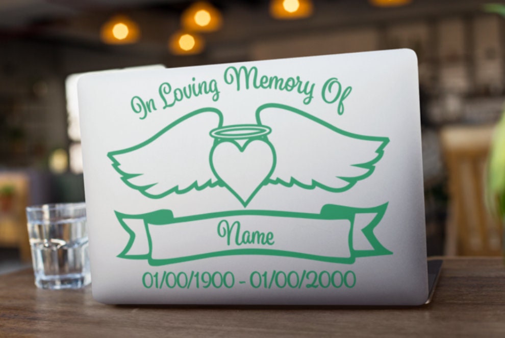 In Loving Memory Decal Family Friends Memorial Decal Car - Etsy