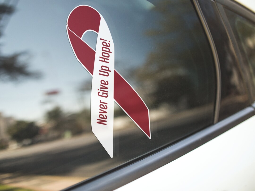 Head and Neck Cancer Awareness Decal, Car Decal, Truck Decal, Laptop ...