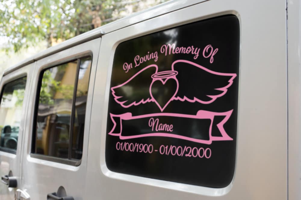 In Loving Memory Decal Family Friends Memorial Decal Car - Etsy