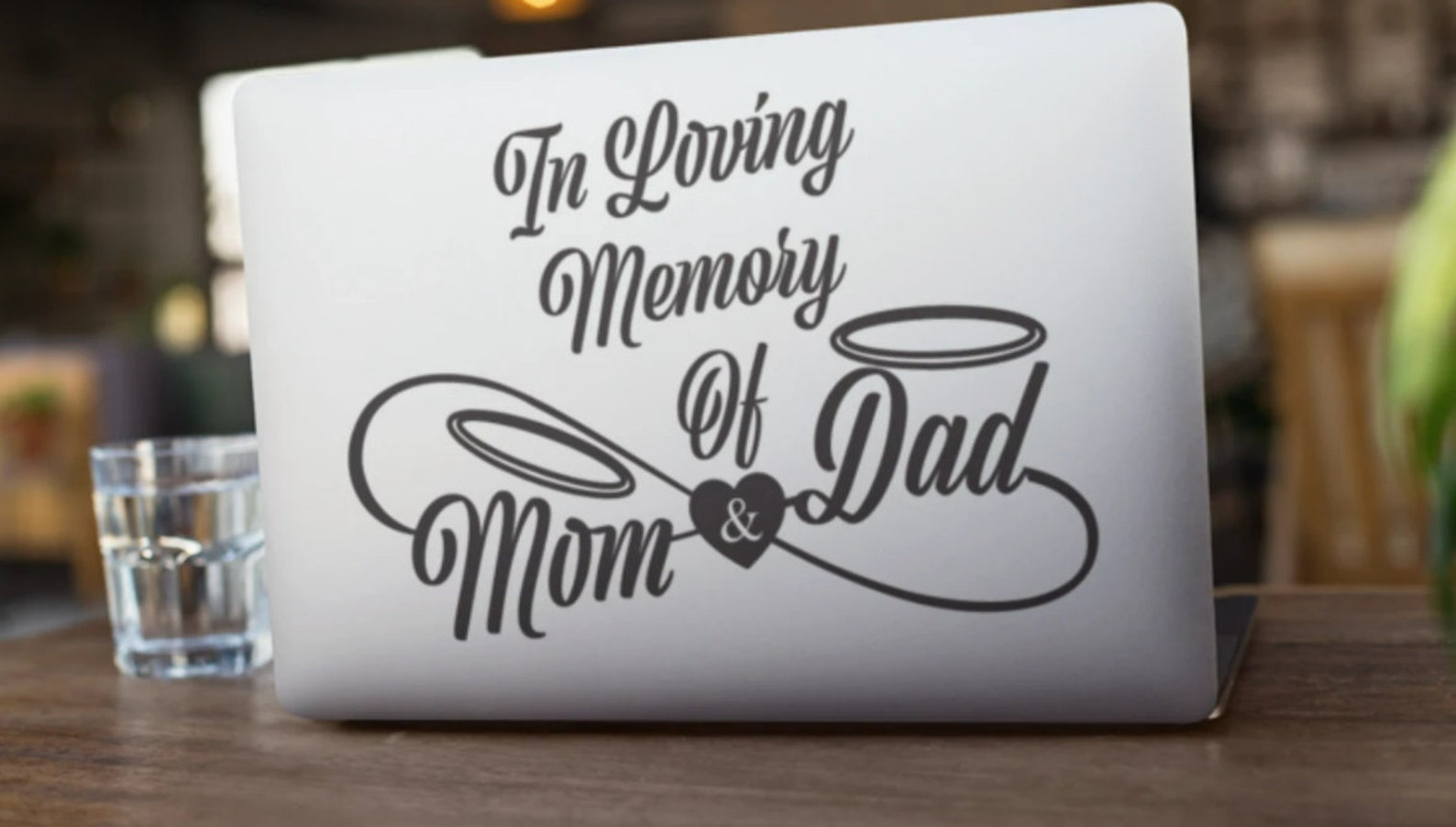 In Loving Memory Decal, Mom and Dad Memorial Decal, Car Decal, Truck ...
