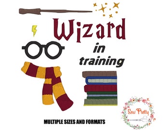 Mischief Managed Wizard Embroidery File - Etsy