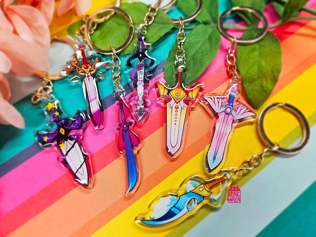 Pride Sword Charms - Etsy