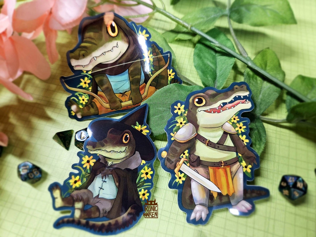 Kobold Adventurer Sticker Set - Etsy