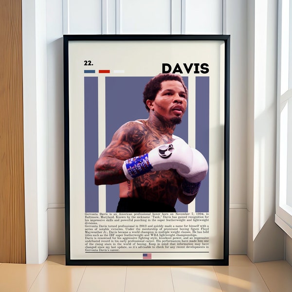 Gervonta Davis Poster - Etsy
