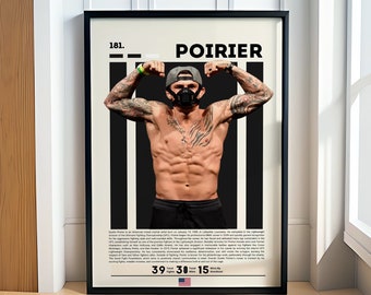 Dustin Poirier, Poster, UFC Poster, Poster Ideas, American Poster ...