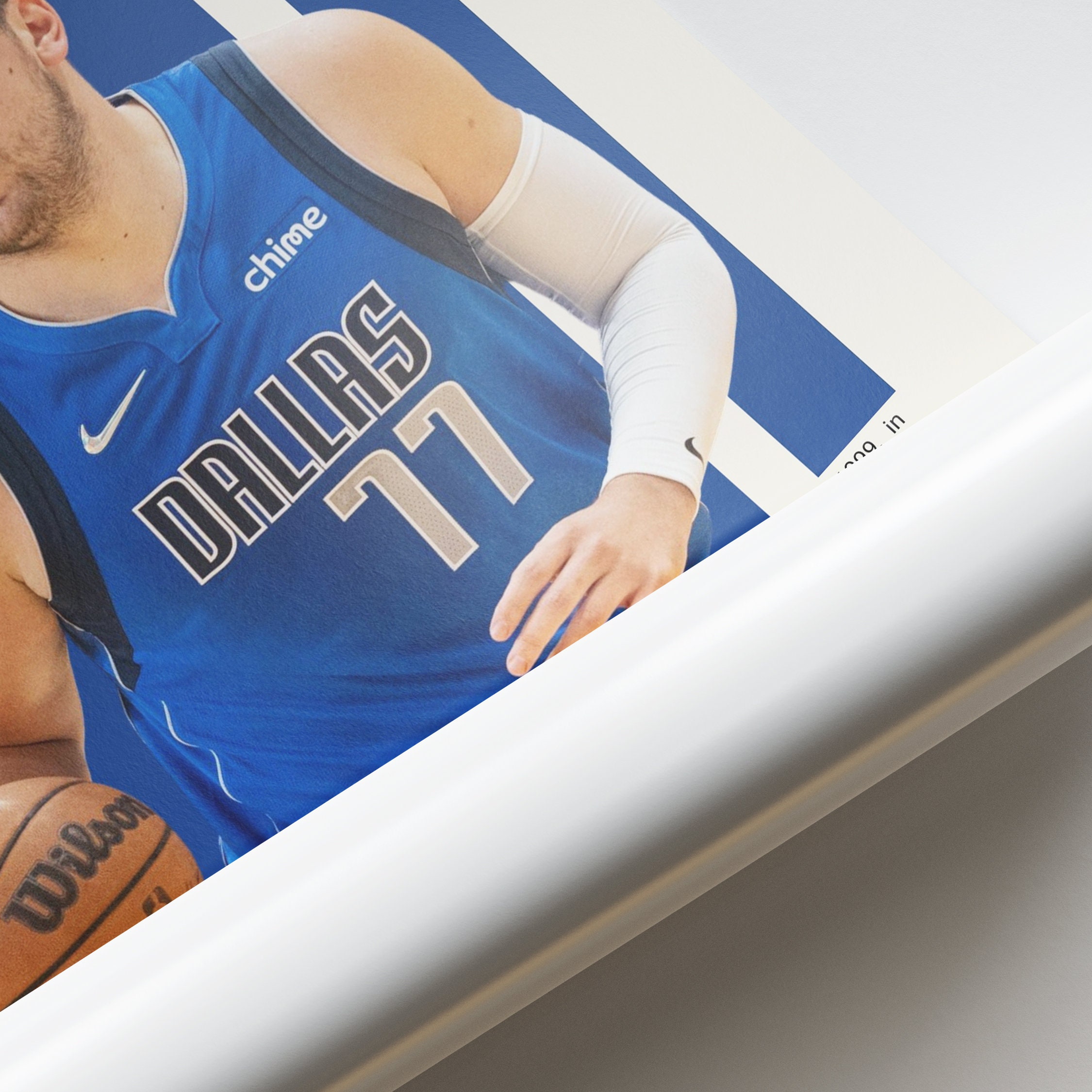 Luka Doncic Poster, Basketball Poster, Dallas Mavericks Poster ...
