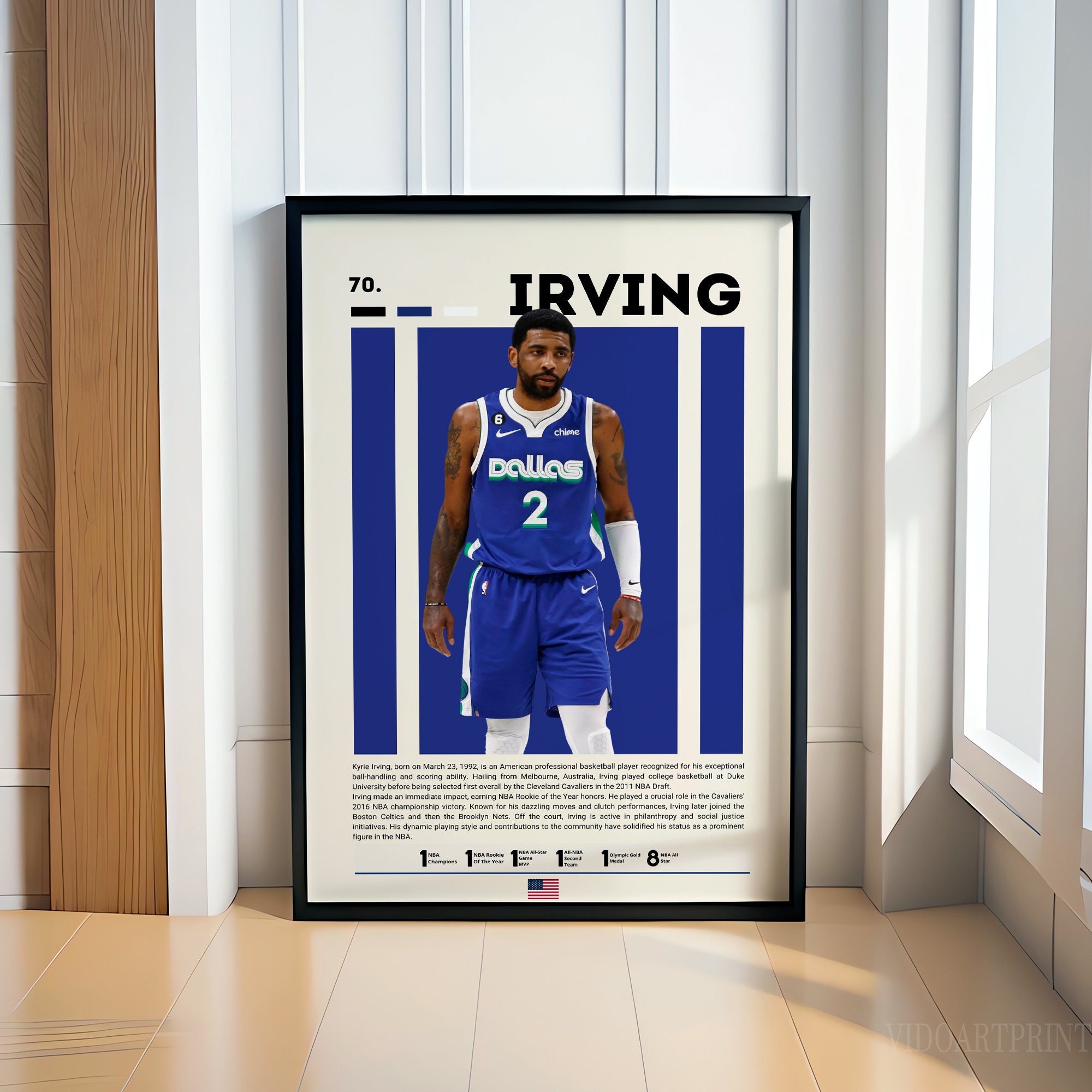 Kyrie Irving Poster Basketball Poster Sports Poster - Etsy