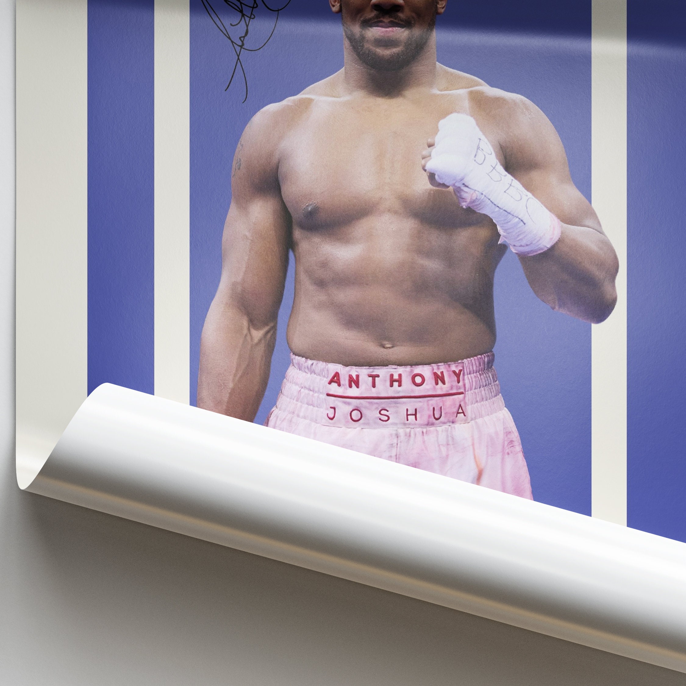 Anthony Joshua Poster, Boxing Poster, Sports Poster, Motivational ...