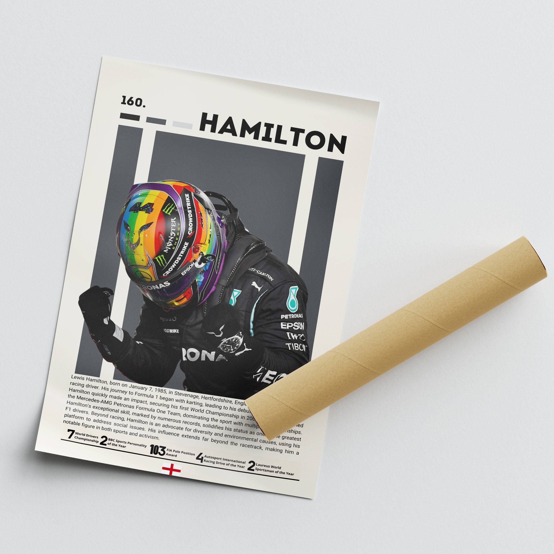 Lewis Hamilton Poster, Formula One Poster, F1 Racing Poster, Car Poster ...