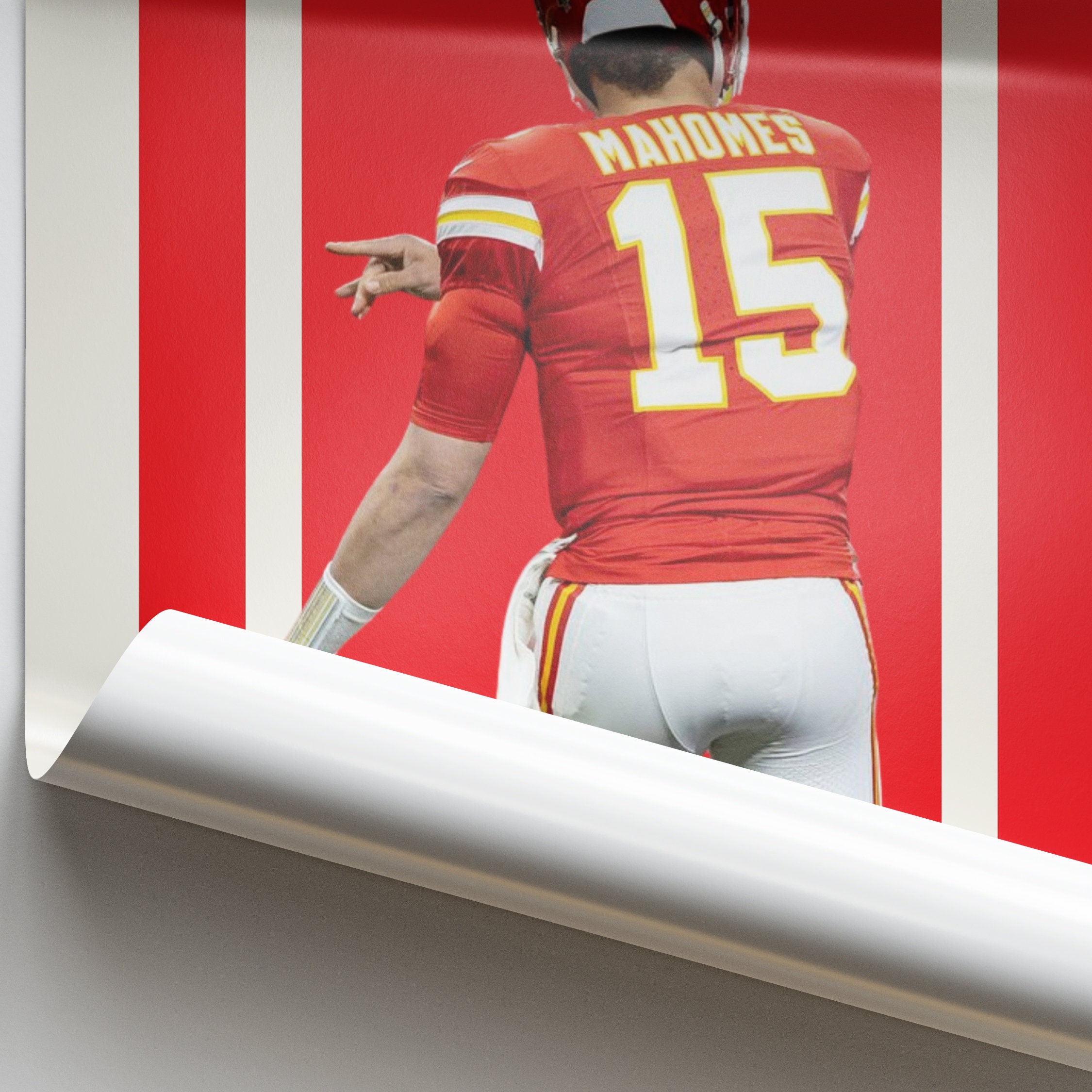 Patrick Mahomes Poster, Football Poster, NFL Poster, Sports Poster ...
