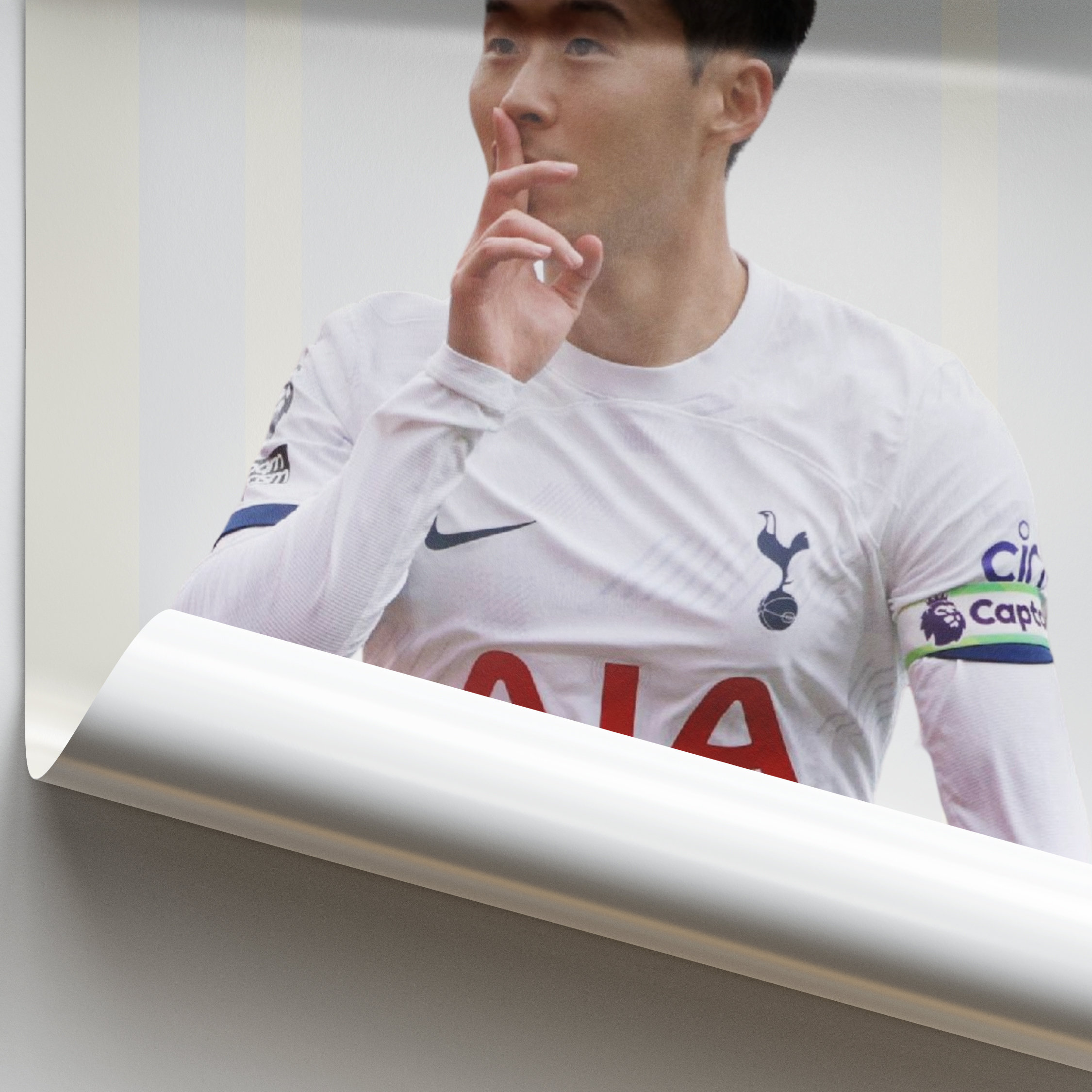 Son Heung-min Poster, Digital Soccer Poster, Sports Poster ...