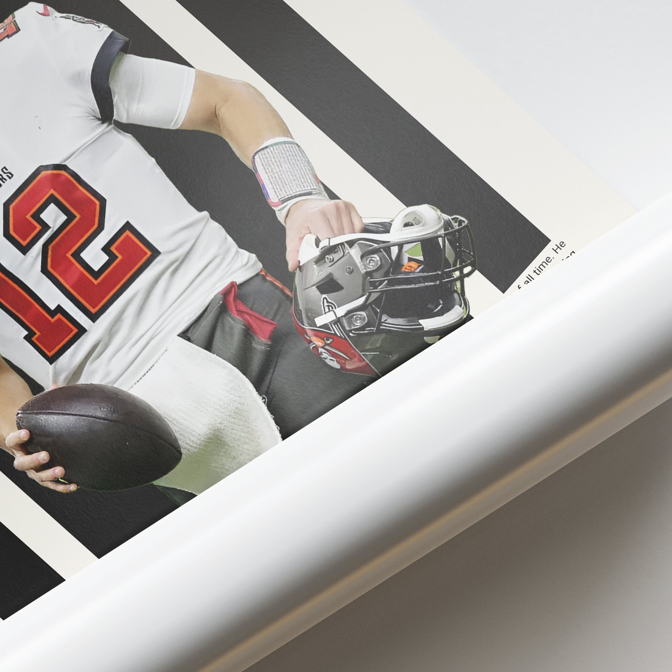 Tom Brady Poster, Football Poster, NFL Poster, Sports Poster, Football ...