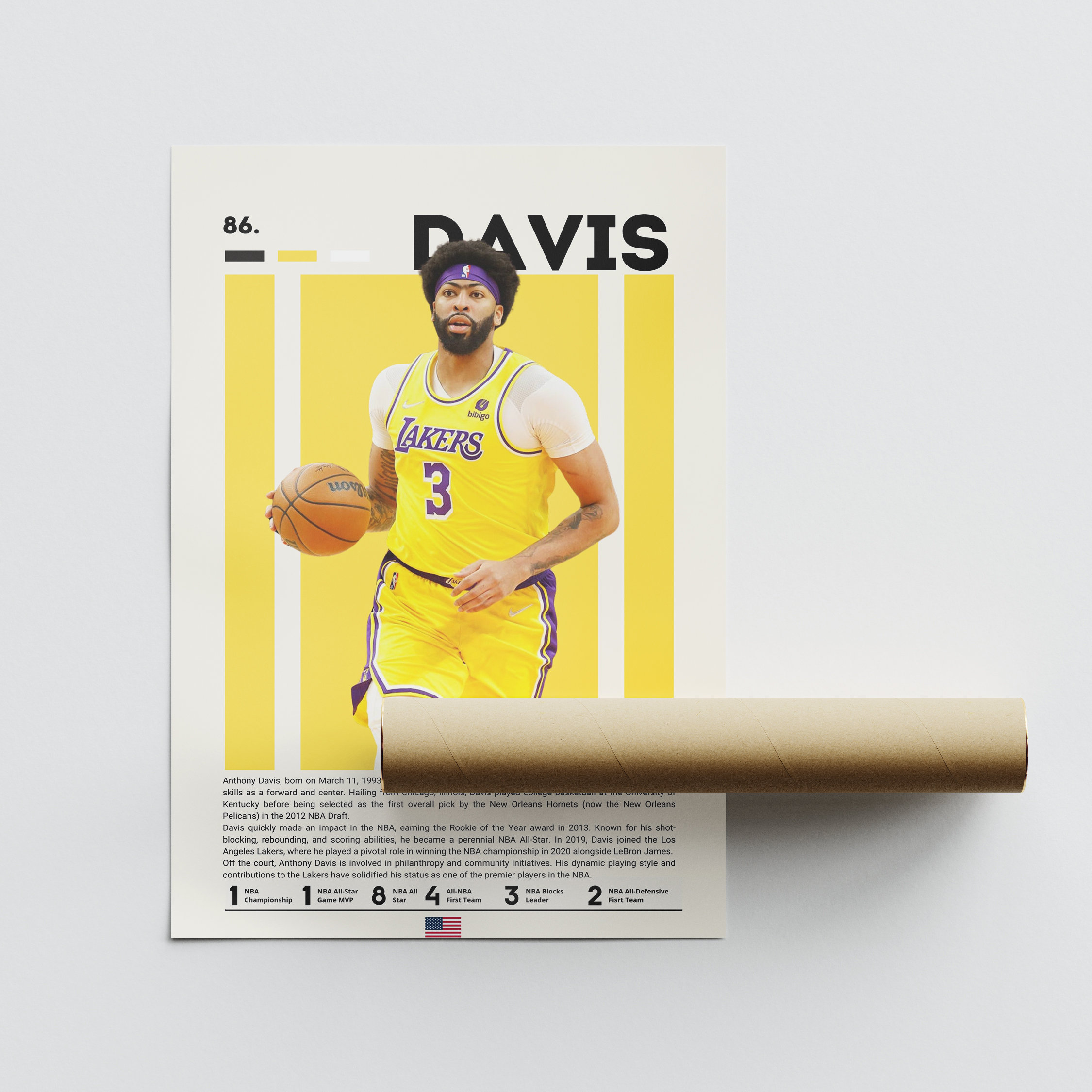 Anthony Davis Poster Basketball Poster Sports Poster - Etsy