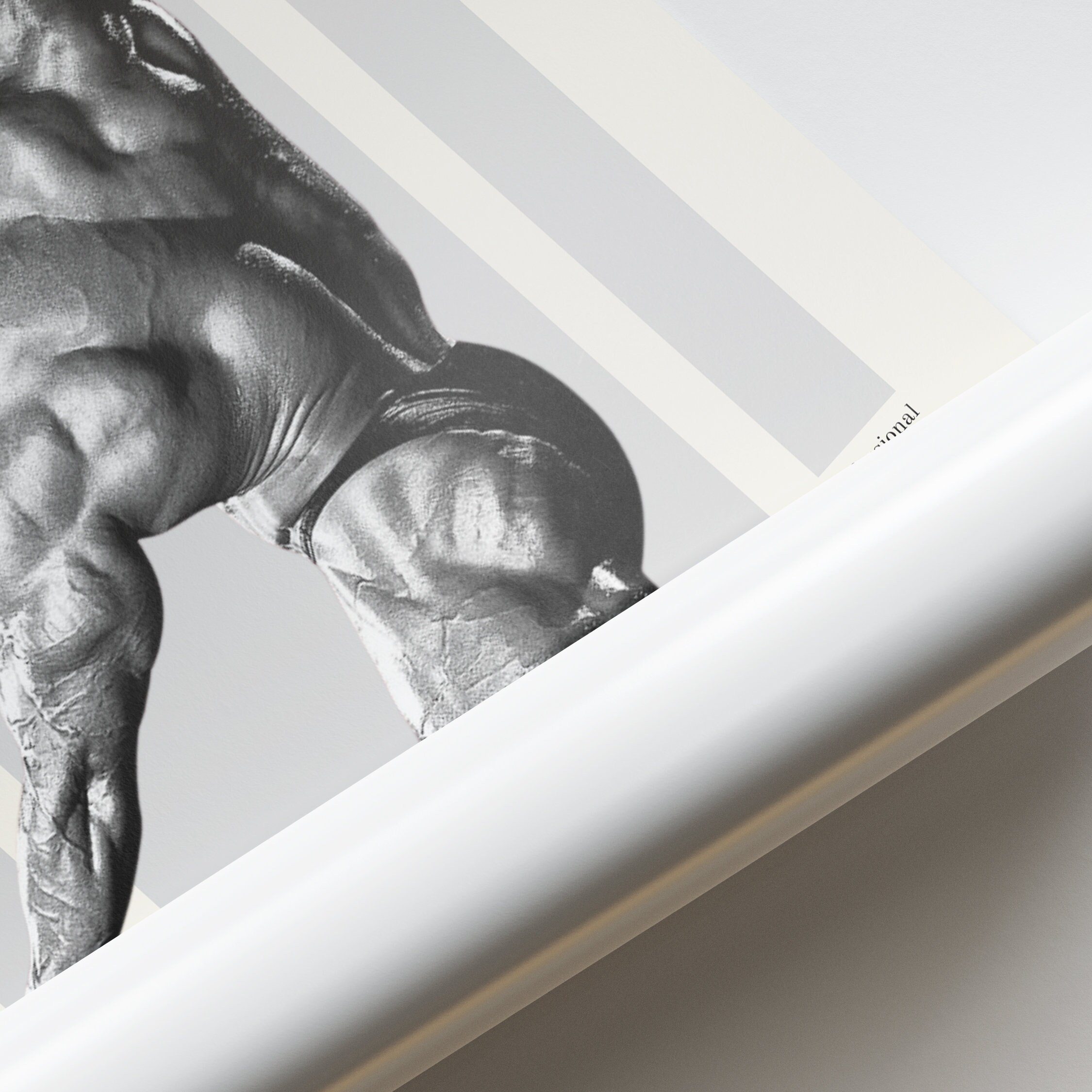 Kevin Levrone Poster, Bodybuilding Poster, Gym Posters, Motivational ...