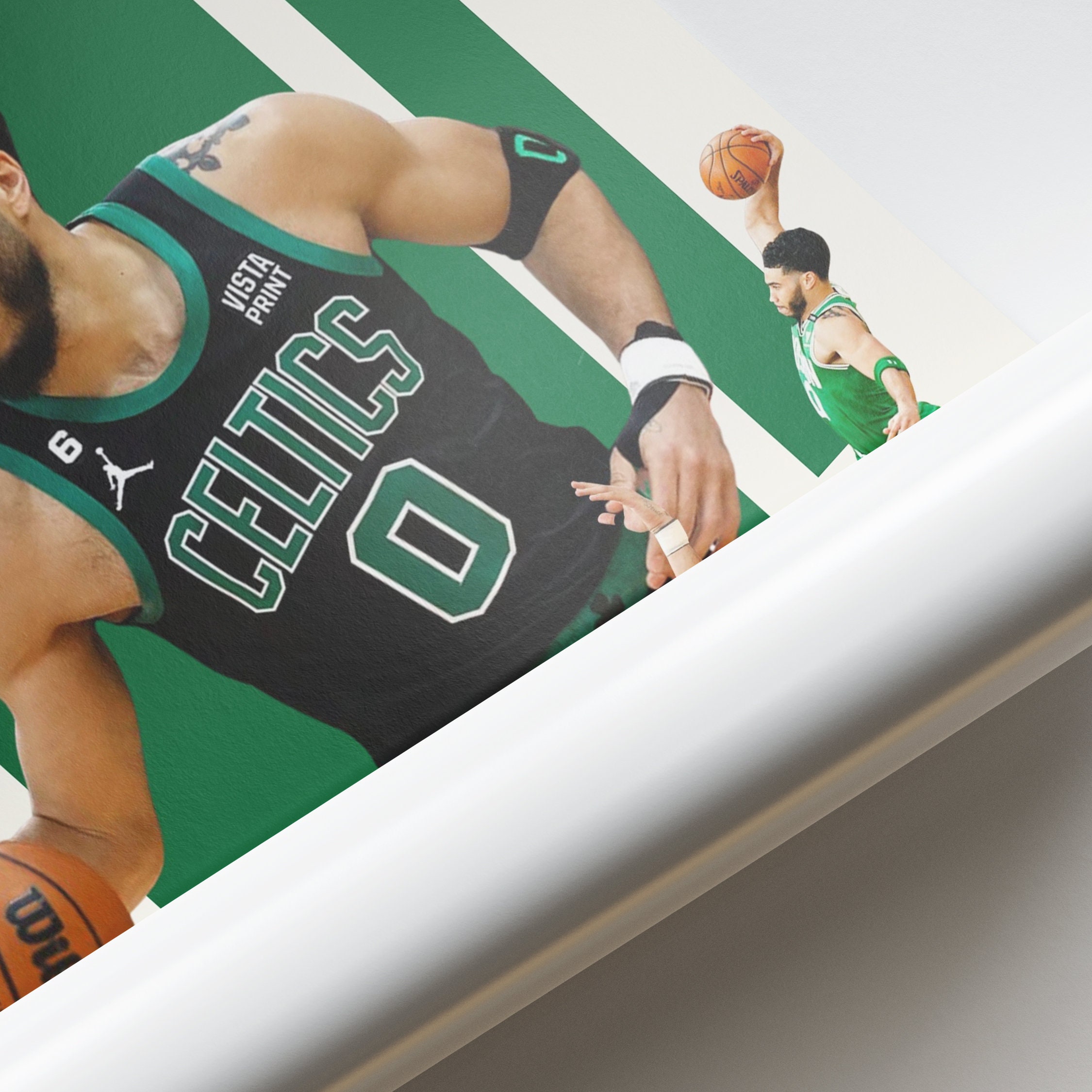Jayson Tatum Poster, Basketball Poster, Boston Celtics Poster ...
