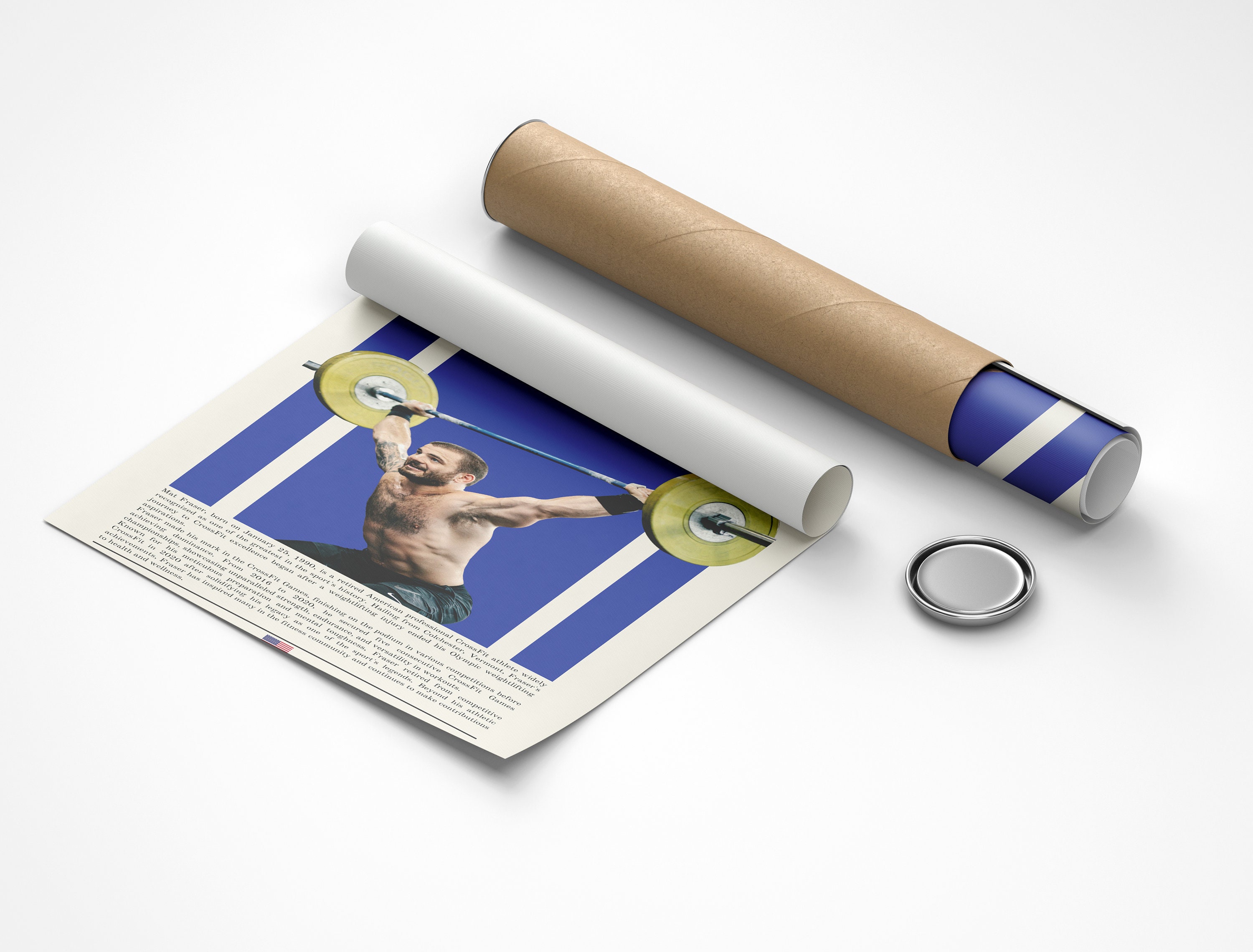 Mat Fraser Poster, Crossfit Poster, Sports Poster, Motivational Poster ...