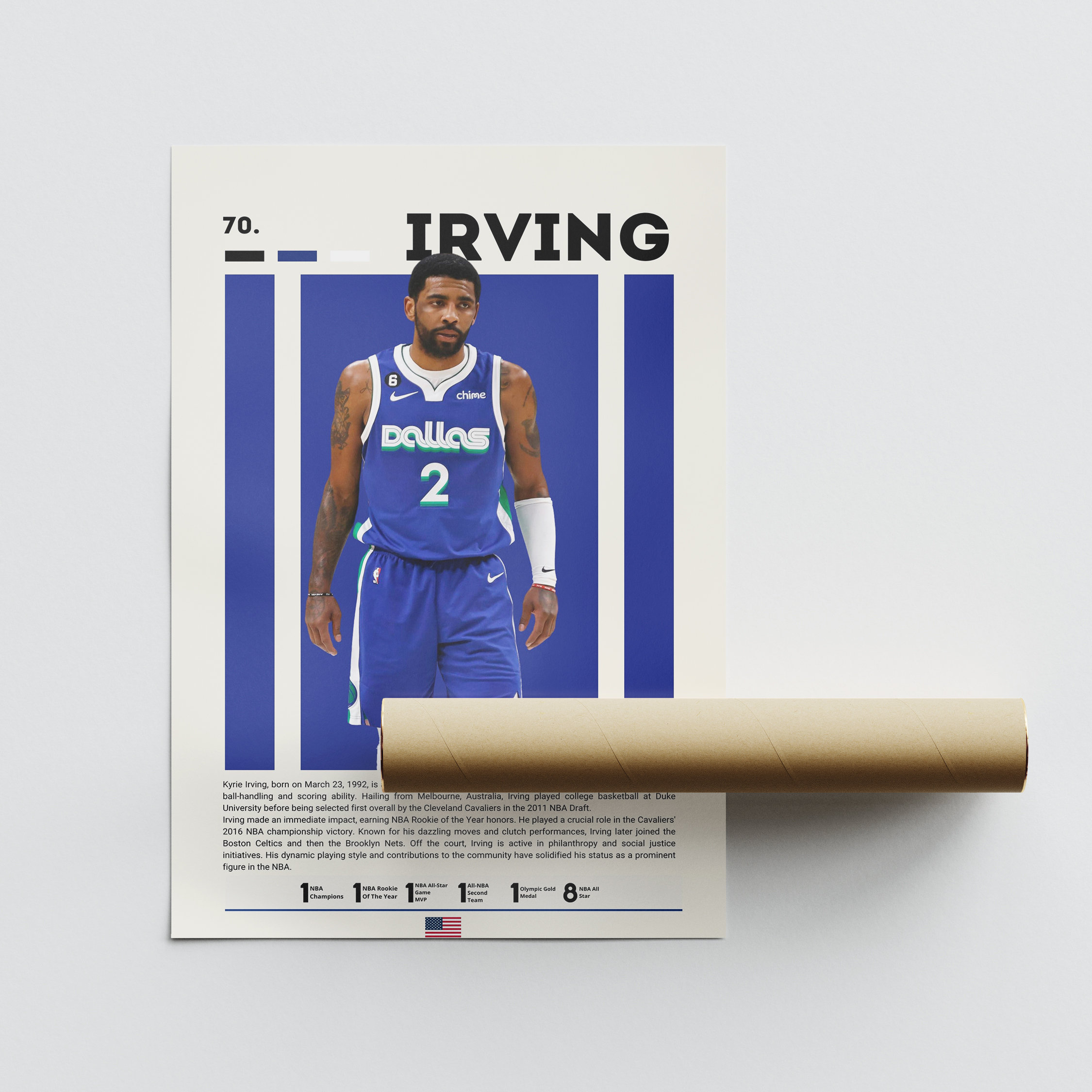 Kyrie Irving Poster Basketball Poster Sports Poster - Etsy