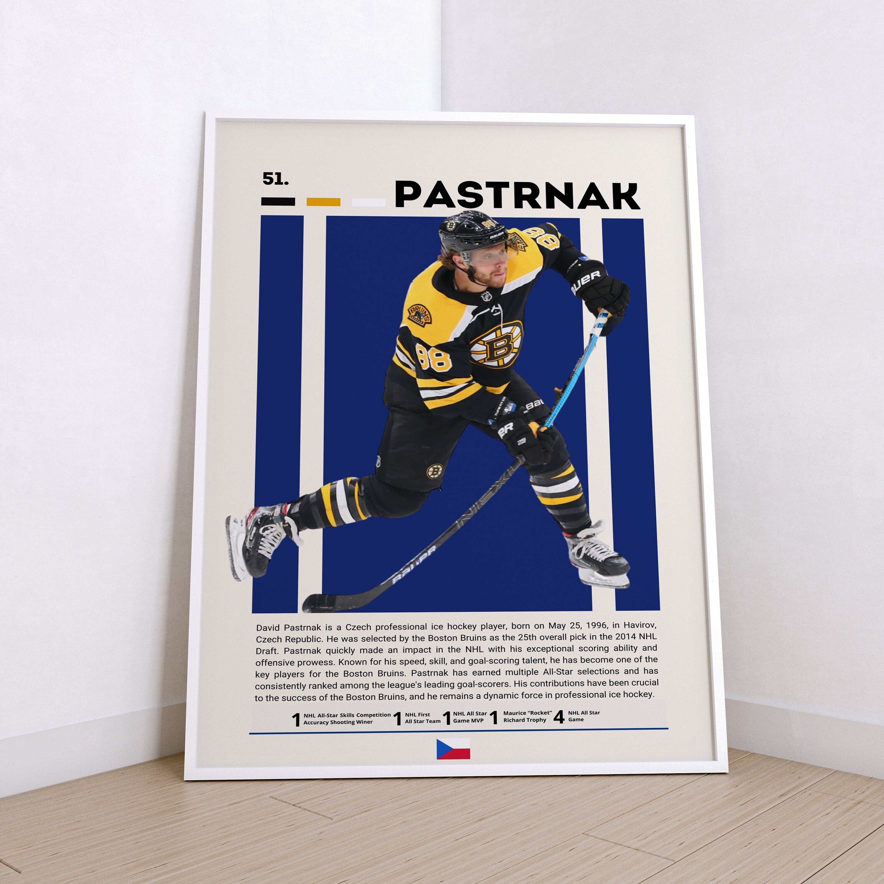 David Pastrnak Poster, Hockey Poster, Sports Poster, Motivational ...