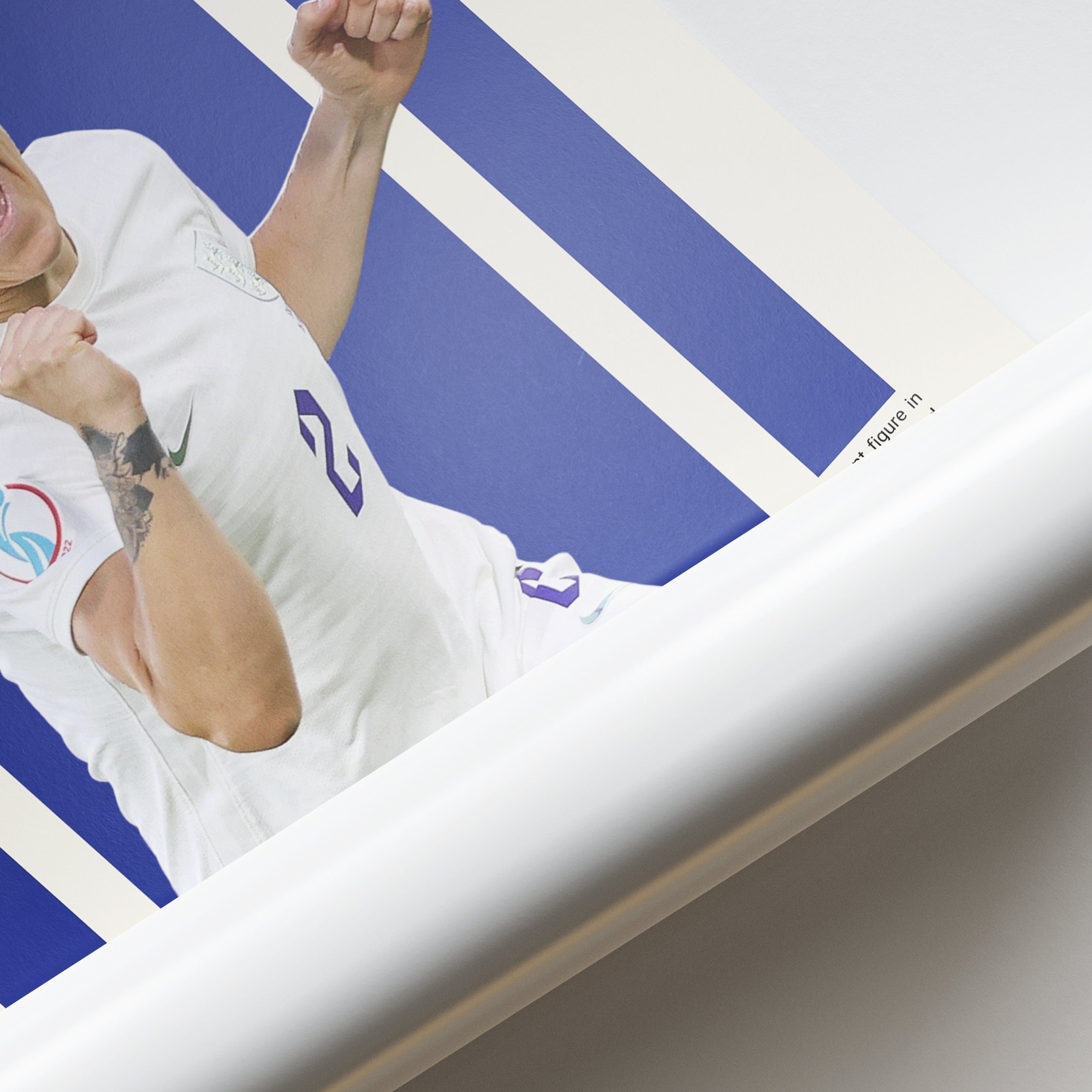 Lucy Bronze Poster, Digital Soccer Poster, Sports Poster, Motivational ...