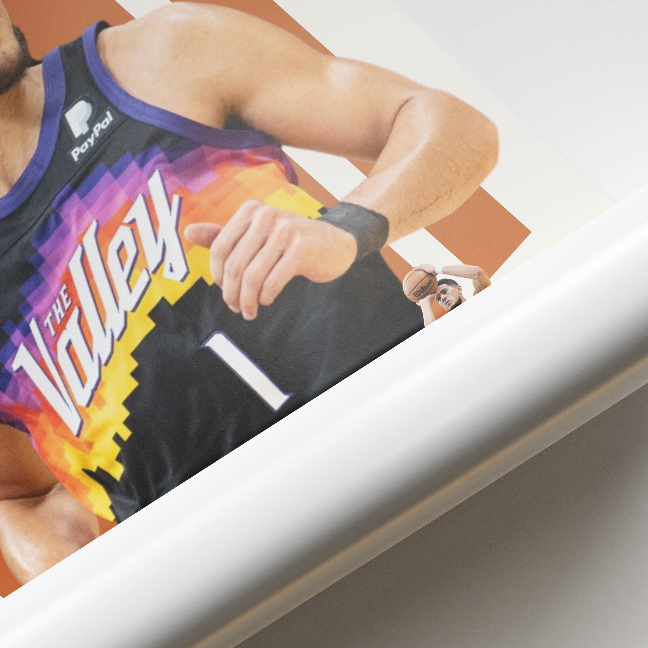 Devin Booker Poster, Basketball Poster, Phoenix Suns Poster ...