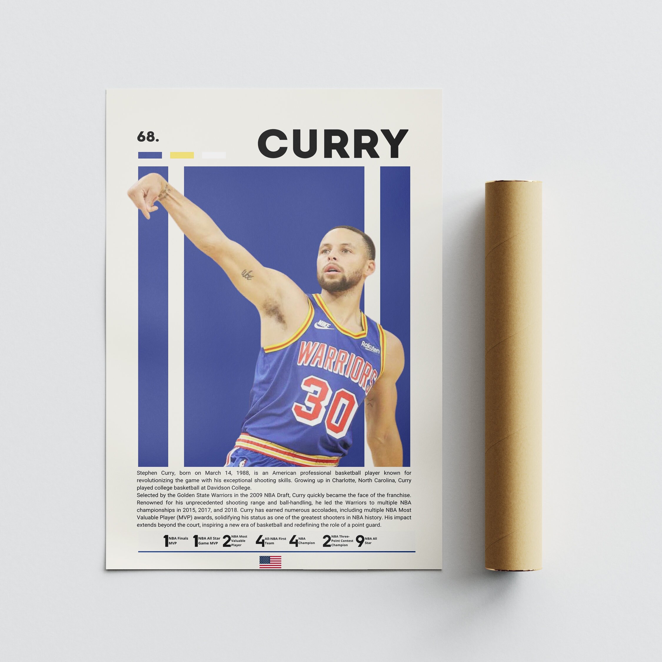 Stephen Curry Poster Basketball Poster Sports Poster - Etsy