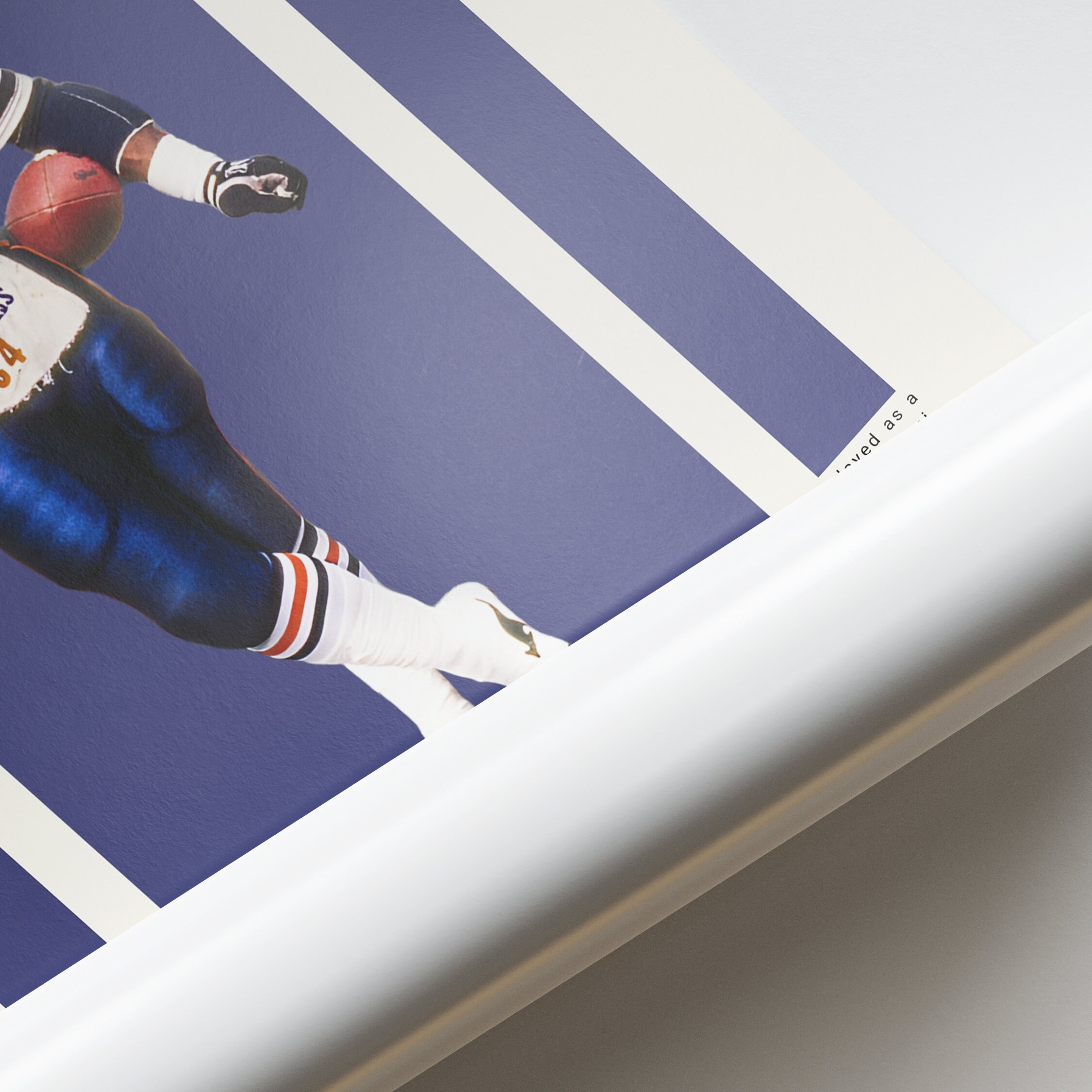 Walter Payton Poster, Football Poster, NFL Poster, Sports Poster ...