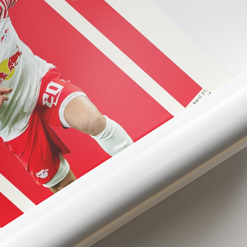 Xavi Simons Poster, Soccer Poster, Sports Poster, Motivational Poster ...