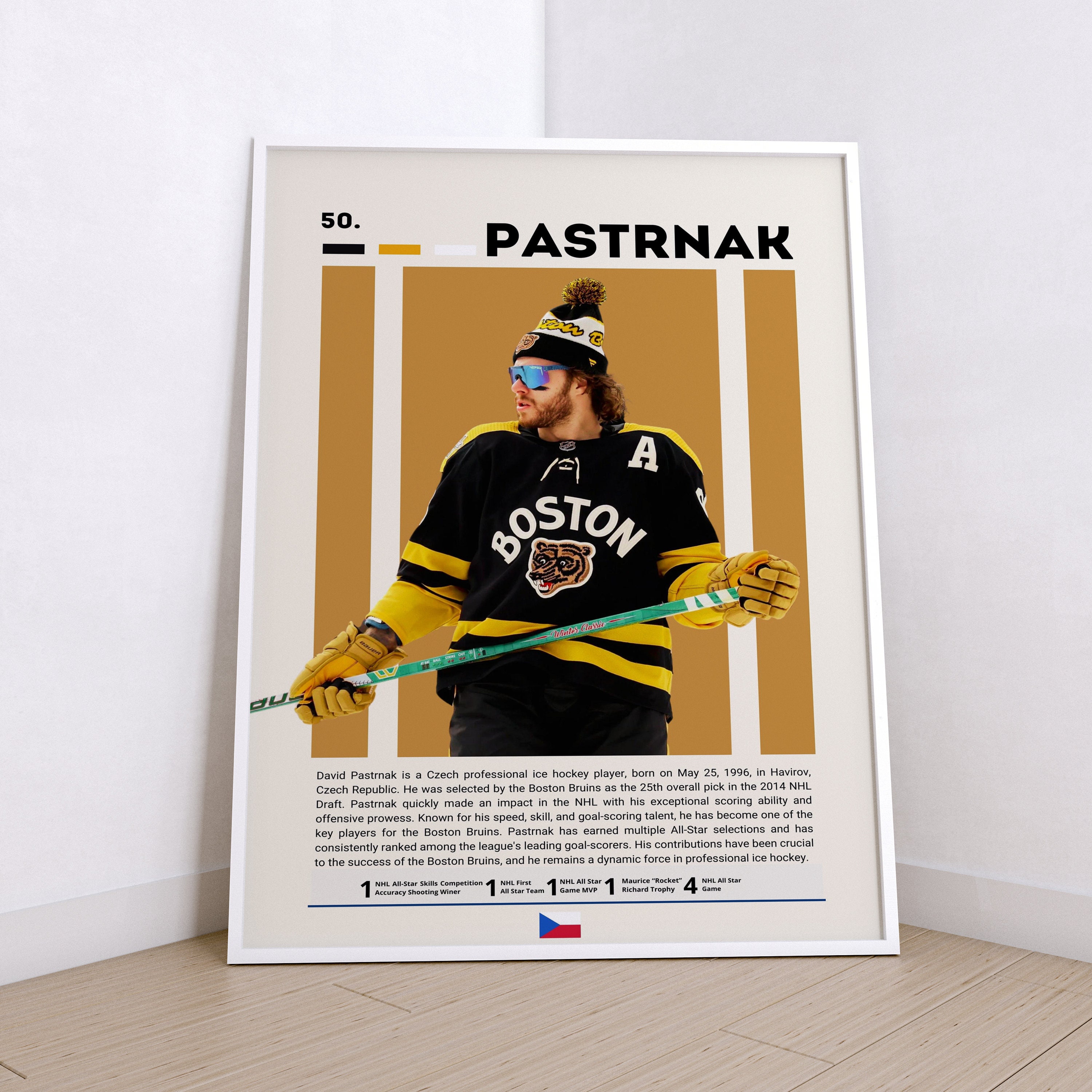 David Pastrnak Poster, Hockey Poster, Sports Poster, Motivational ...