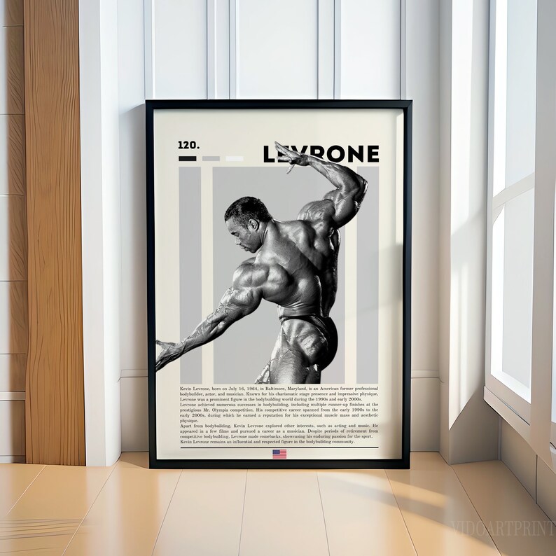 Ronnie Coleman, Kevin Levrone, Dorian Yates, Legends 3 Poster Set ...