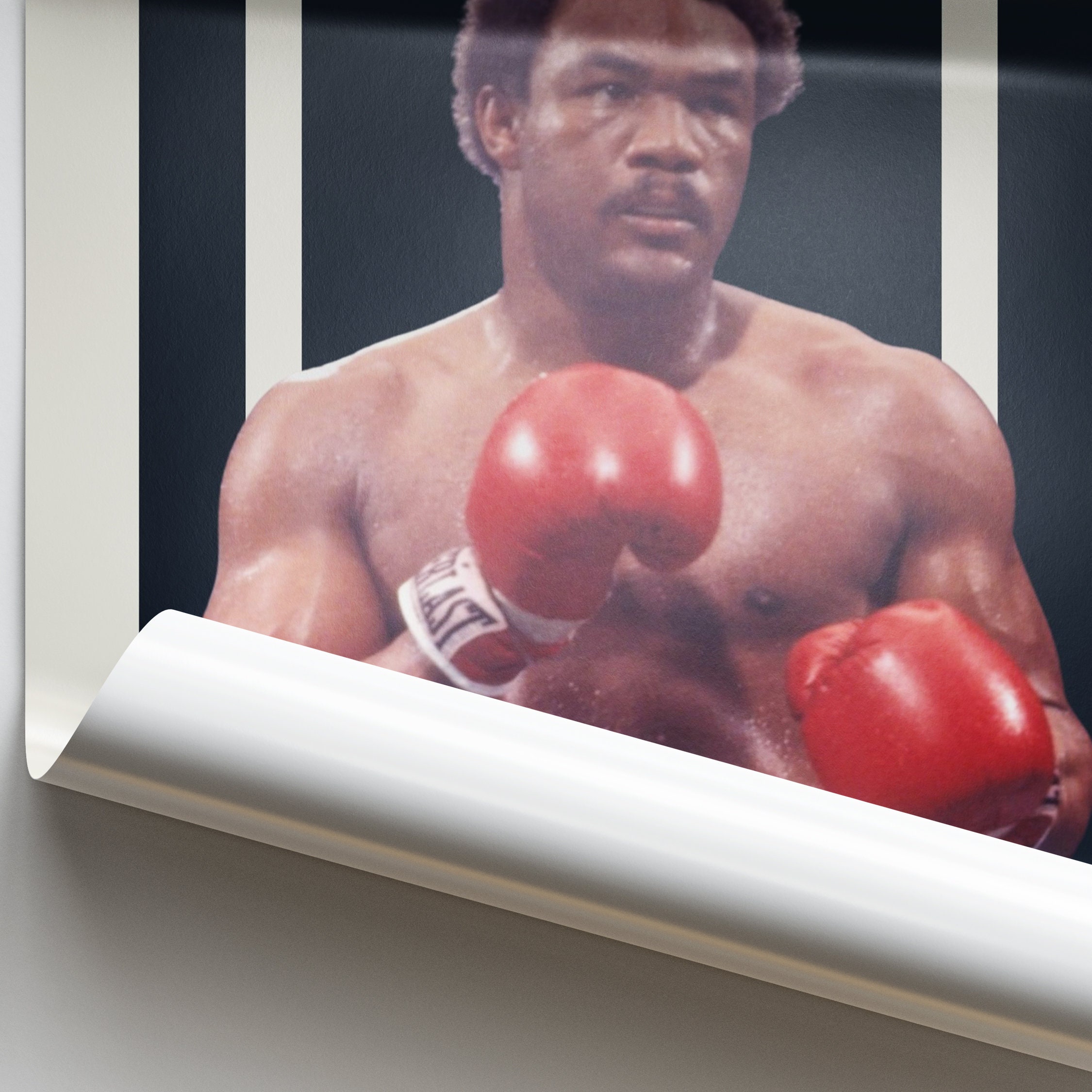 Ceorge Foreman Poster, Boxing Poster, Sports Poster, Motivational ...