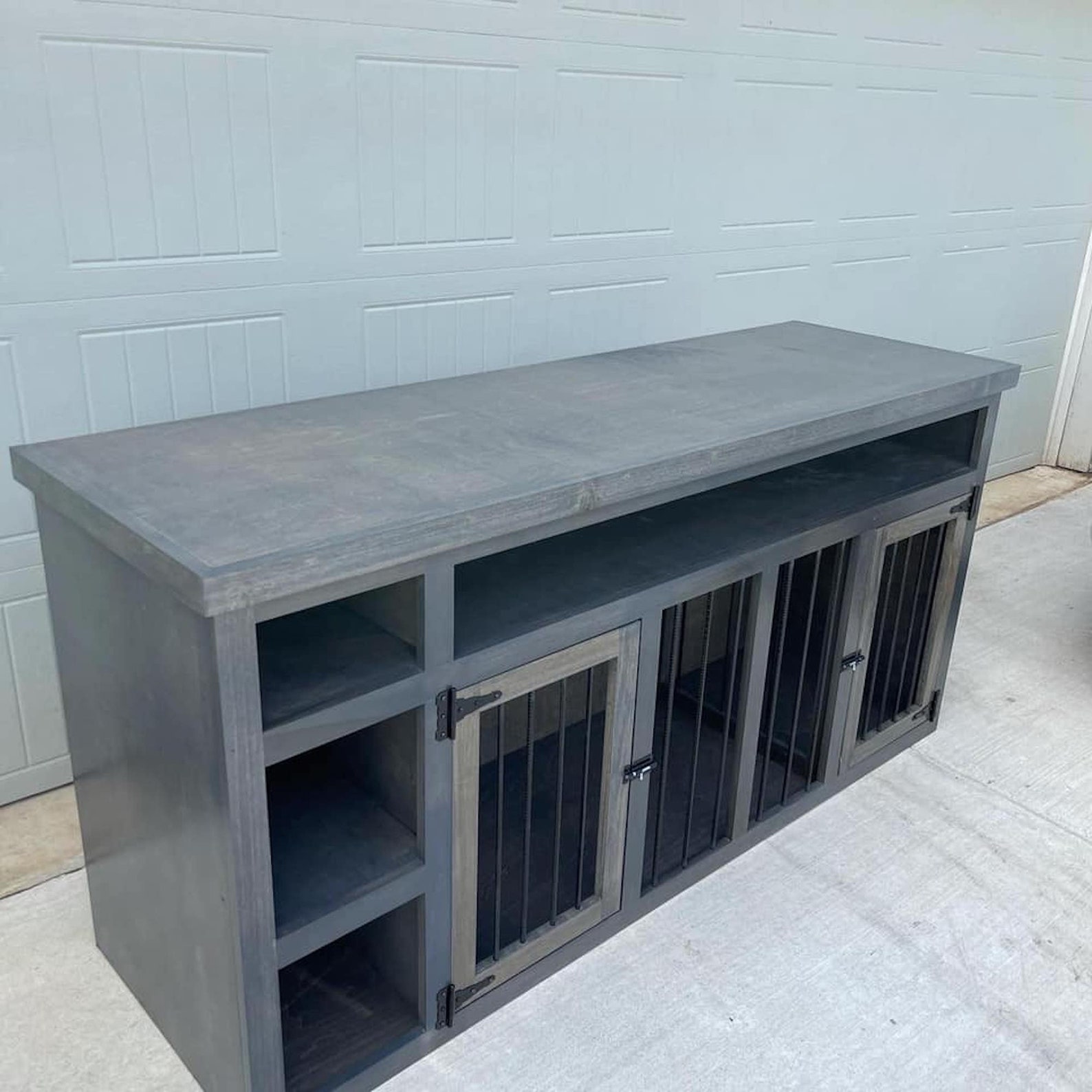 Dog Crate Furniture Personalized Dog Kennel Custom Dog House Indoor Dog ...