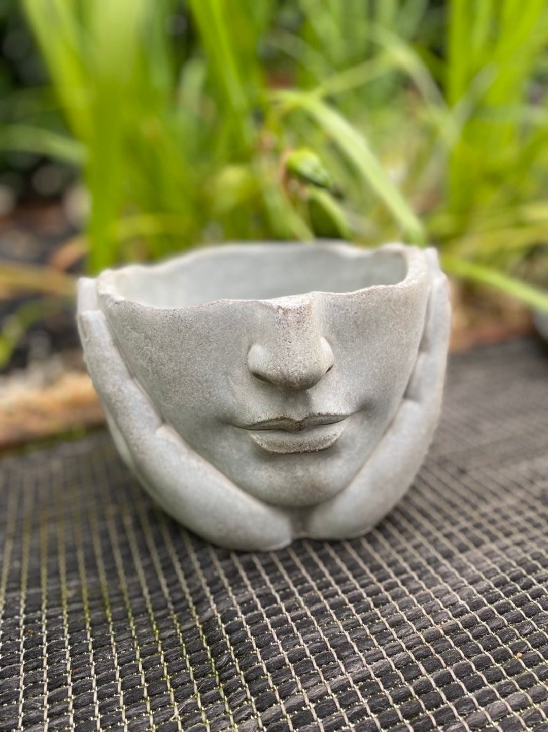 Flowerpot Face, Bust, Plant Head Hands, Flowerpot, Garden Decoration - Etsy
