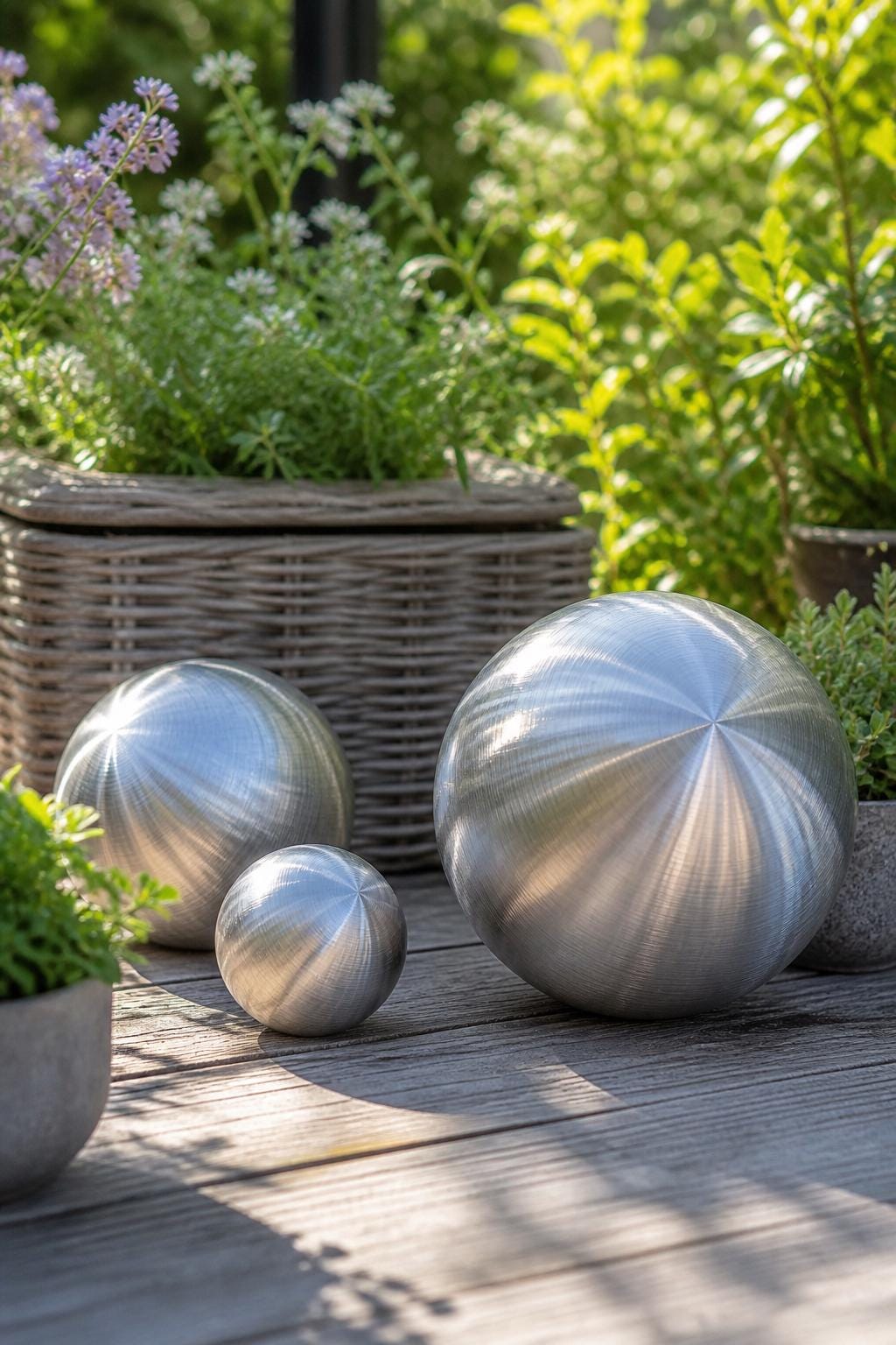 Dekokugeln Garten Obi