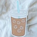 Cute Coffee (vinyl Sticker, Vinyl Decal, Laptop, Tumbler, Notebook ...