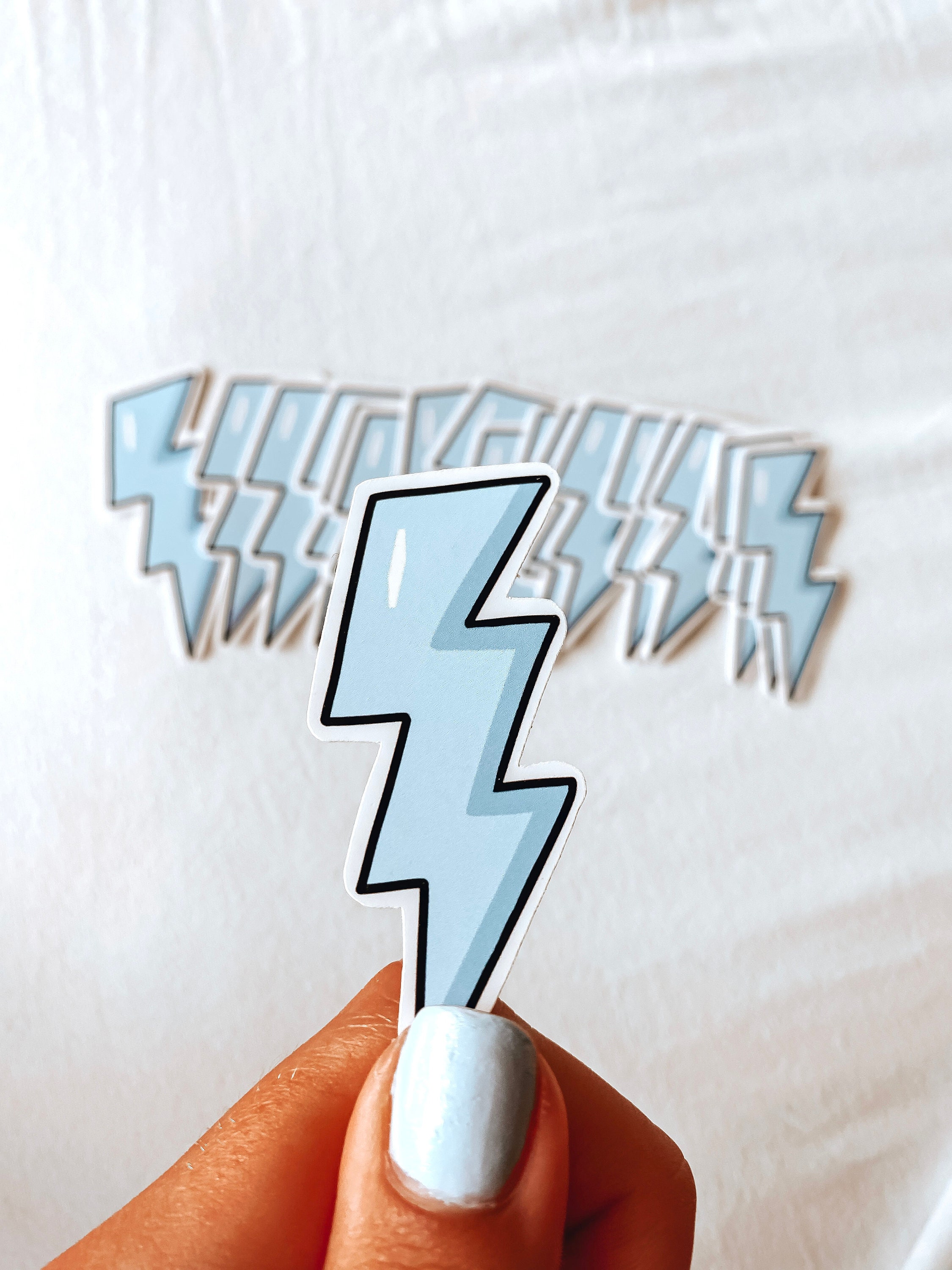 Lightning Bolt Sticker Die Cut Sticker Waterproof Sticker - Etsy
